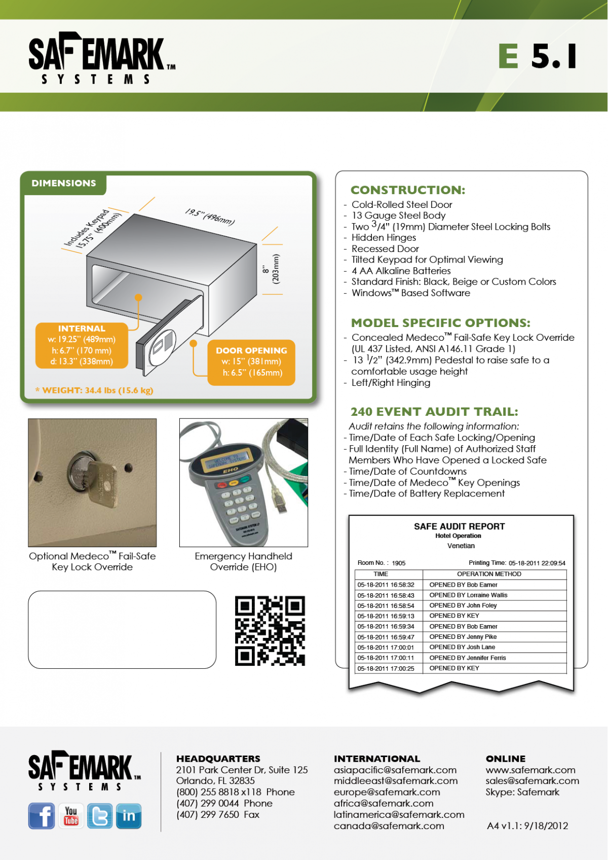 Safemark – E5.1 – Intego Technologies